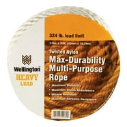 SecureLine 1/8" x 40' Diamond Braided Nylon Rope with Winder - Walmart.com