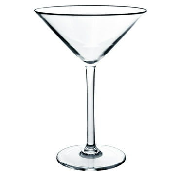 TOSSWARE RESERVE 8oz Stemless Martini Glass, SET OF 4, Tritan ...