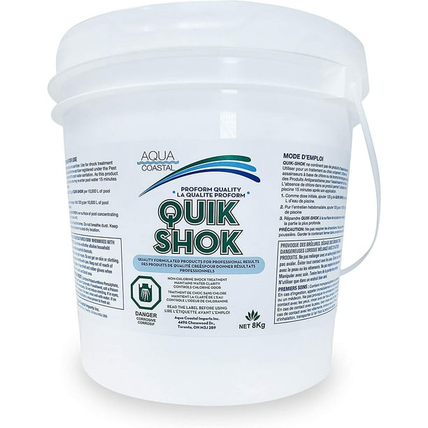 Non-Chlorine Oxidizer Shock for Pools & Hot tubs (8 Kg) - Walmart.ca