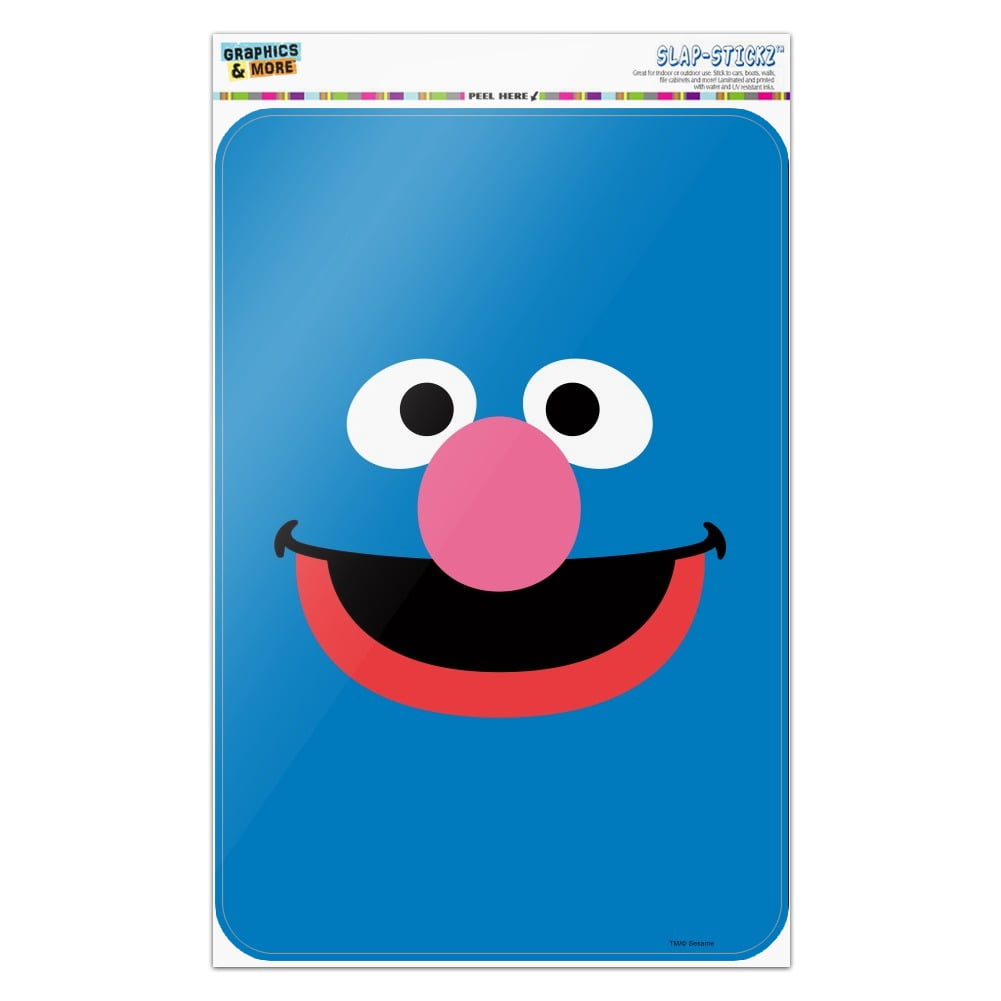 Sesame Street Grover Face Home Business Office Sign - Walmart.com
