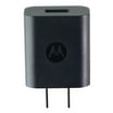 Motorola TurboPower 10W Fast Charger, USB-A to USB-C Cable, Black ...