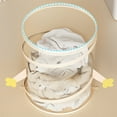 Folding Dirty Clothes Basket With Bathroom Lid Home Wall Mounted Dirty ...