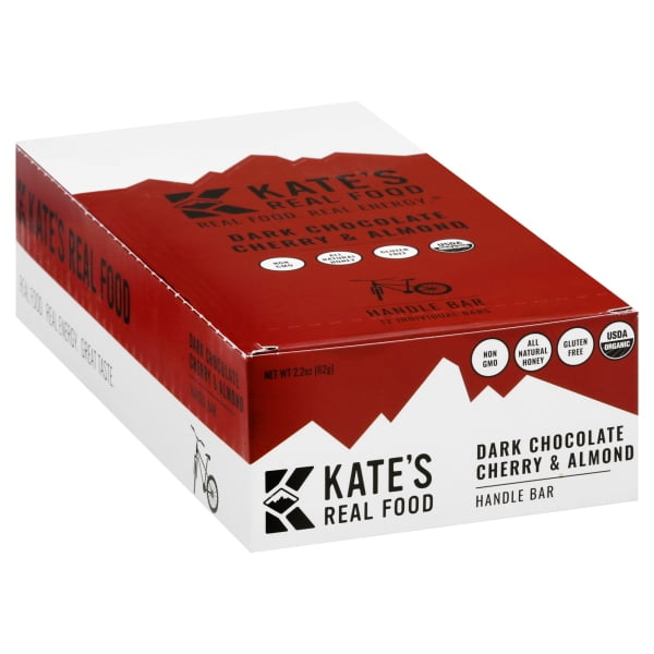 (12 Pack)Kate's Real Food - Dark Chocolate Cherry & Almond ,2.2 OZ ...
