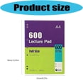 Large Volumes 4600 Page Notebook Strong Binding Flat Lay Scribbling Pad ...
