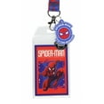 Marvel Spider-Man ID Badge Holder Lanyard with Rubber Pendant and ...