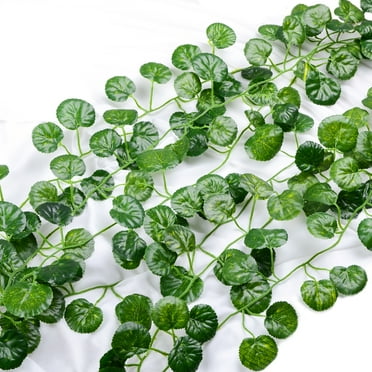 Coolmade 84ft 12 Strands Artificial Flowers, Silk Fake Ivy Leaves ...