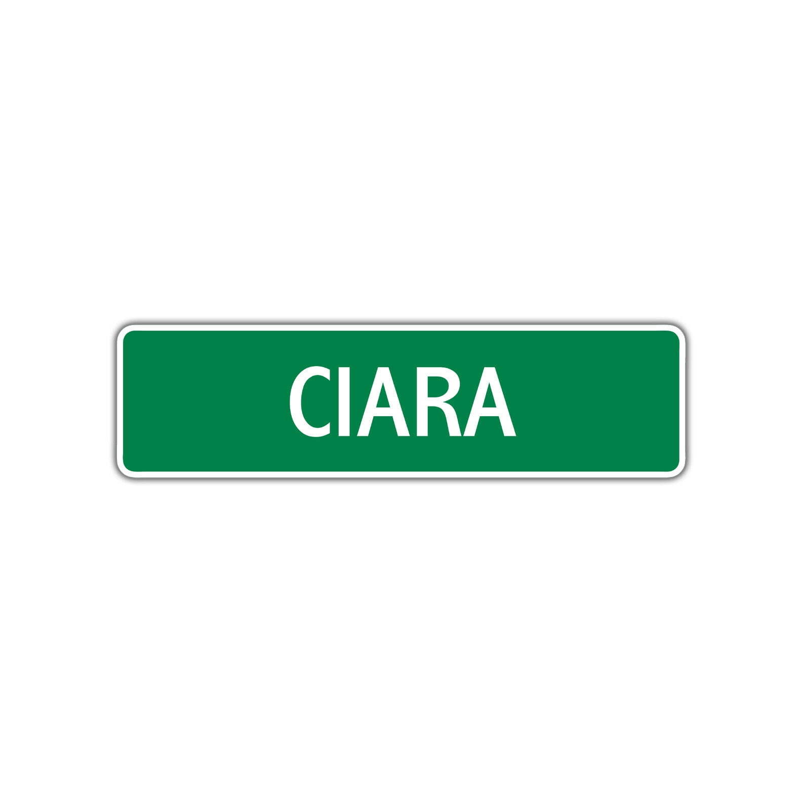 Ciara Girls Children Name Letter Printed Indoor Outdoor Unique Wall ...