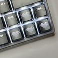 Unique Heart Designing OEMTranslucent WASD Direction Keycaps For Gamers ...