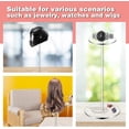 Acrylic Hat Display Stand 3 Pack- Thickened Base for Helmet, Wig ...