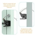 Barn Door Lock Chain Link Gate Latch Security Latches Hardwares Privacy ...