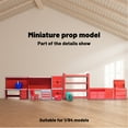 Diorama 1:64 Scale Car Repair Model Set, Garage Workshop Tuning Scene ...