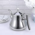 HWHCGZ 1.0L Stainless Steel Tea Kettle, Whistling Teakettle Pot ...