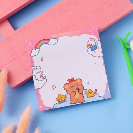 Livesture Cartoon Sunshine Bear Sticky Note Student Girl Heart Sticky ...
