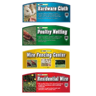 Garden Craft 36 in. H x 5 ft. L Gray Steel Hardware Cloth 1/2 in ...