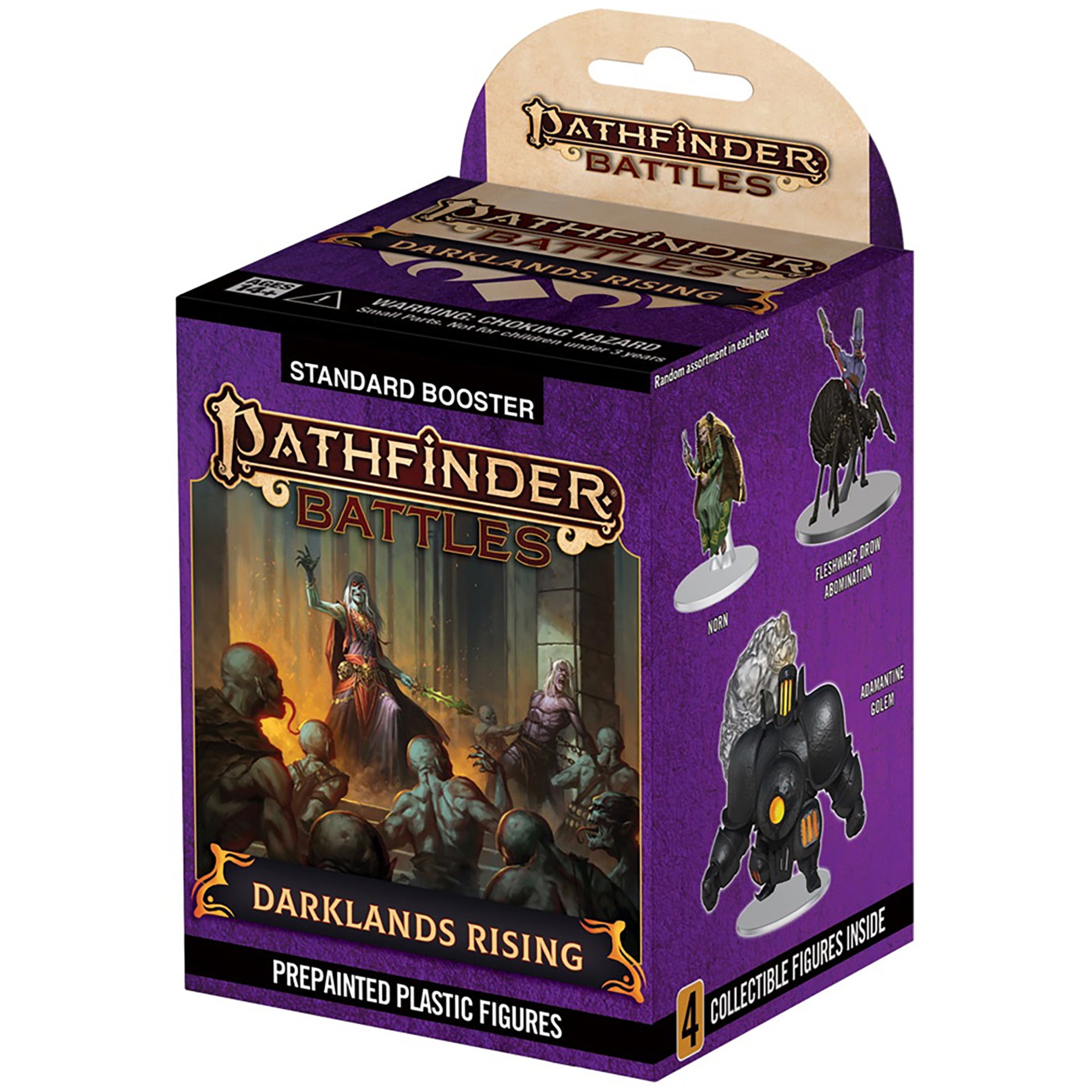 Pathfinder Battles: Darklands Rising Booster - 4 Prepainted Randomly ...