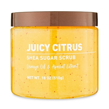 Dr Teal's Shea Sugar Body Scrub with Prebiotic Lemon Balm and Essential ...
