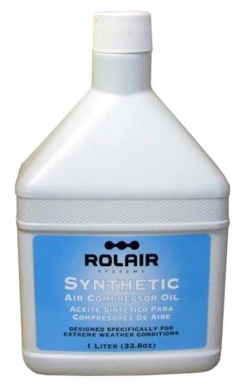 Rolair 34 Oz (Bottle) All-Weather Synthetic Air Compressor Oil ...