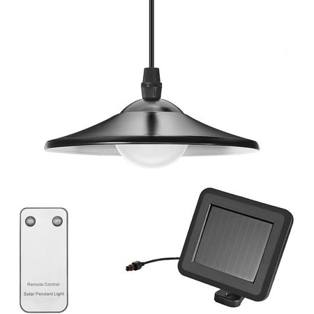 Outdoor Solar Lights, Solar Pendant Light With Remote Control, Portable ...
