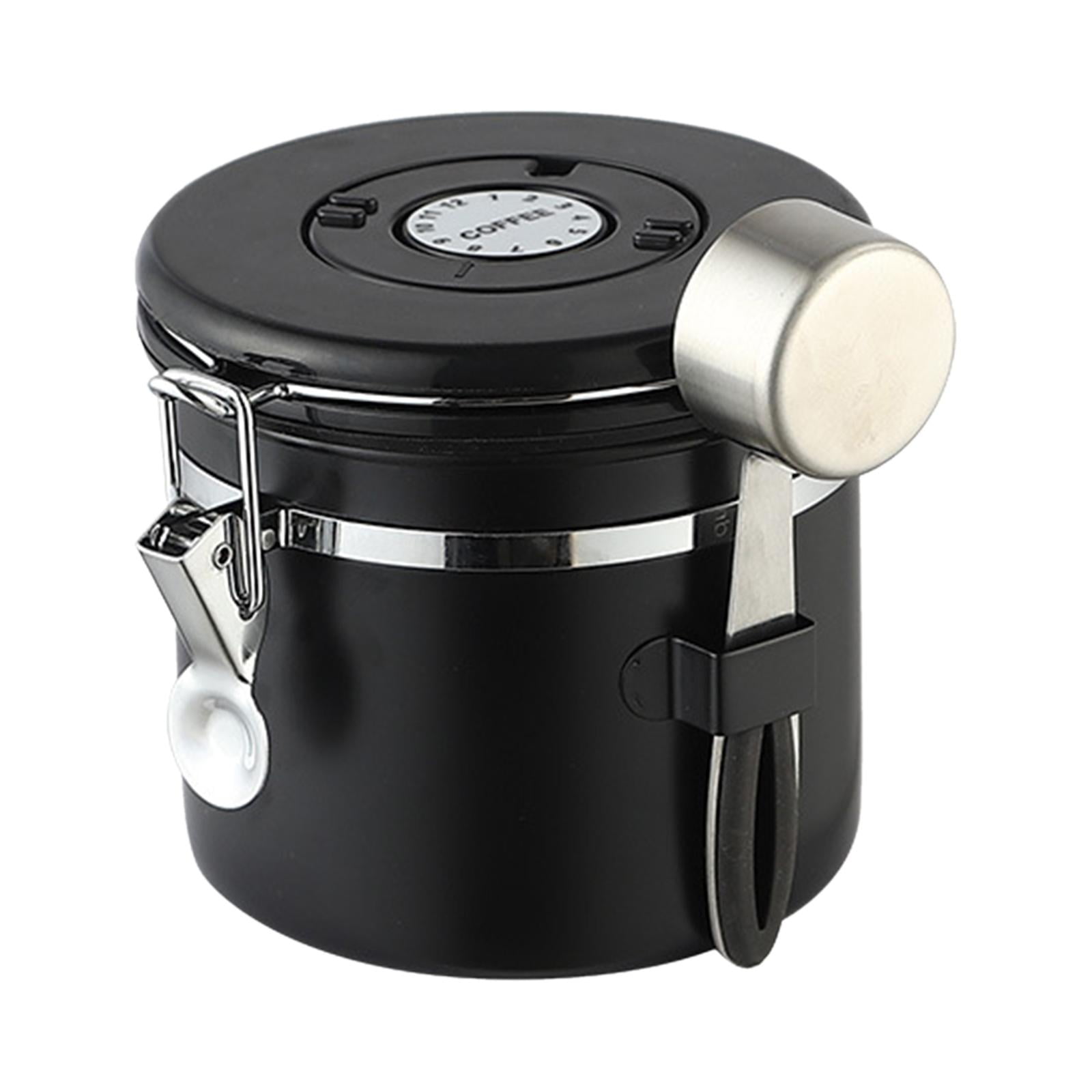 Multipurpose Coffee Bean Container Stainless Steel Vacuum Storage and ...