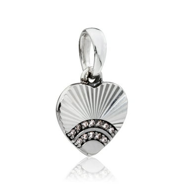 Pandora Women's Sterling Silver Tropical Starfish & Sea Shell Pendant ...