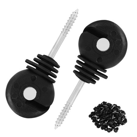 Fence Rings Electric Fence Rings 100pcs Short Screw Type Ring Insulator ...