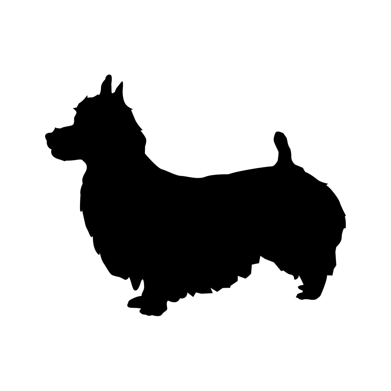 Australian Terrier Sticker Decal Die Cut - Self Adhesive Vinyl ...
