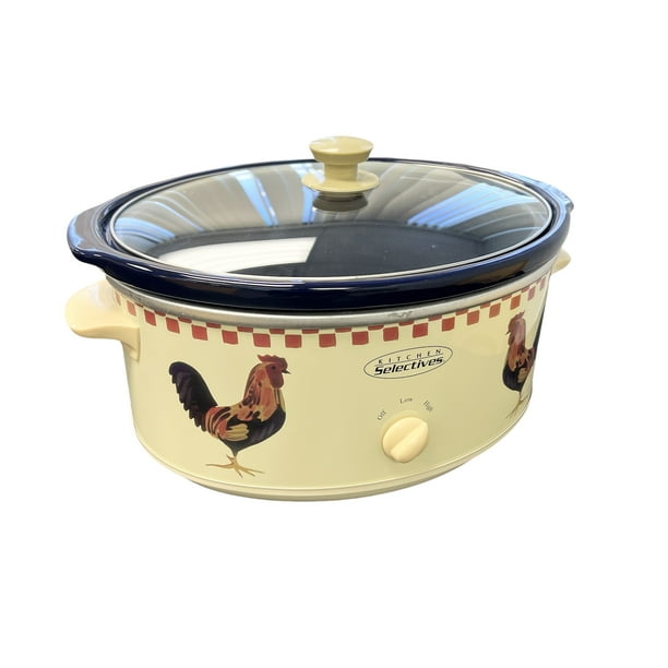 TOYTEXX 6.5Qt Slow Cooker with Low High Heat Settings, Removable ...