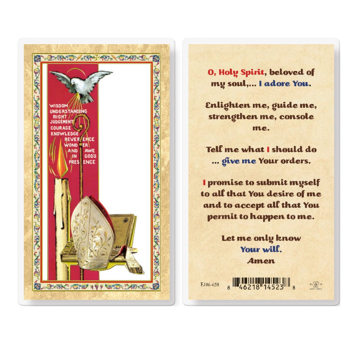 Sacrament Of Confirmation Cards