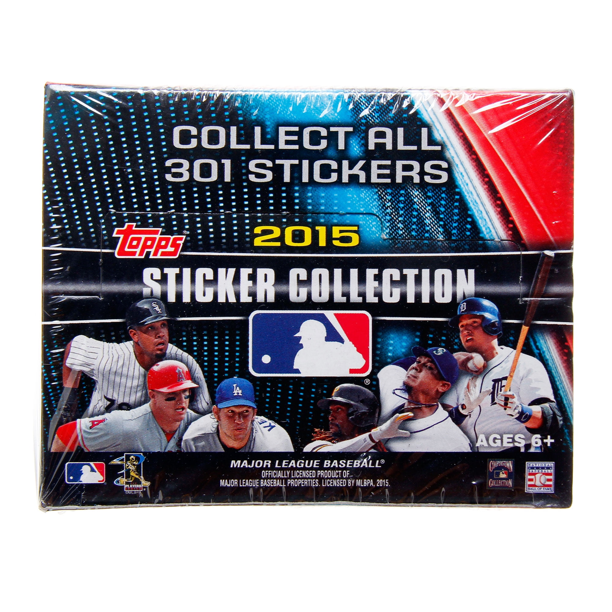 Topps 2015 Baseball Stickers 50-Pack Box - No Size - Walmart.com