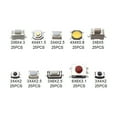 250Pcs Tactile Push Button Switches Assortment for Remote Control Keys ...