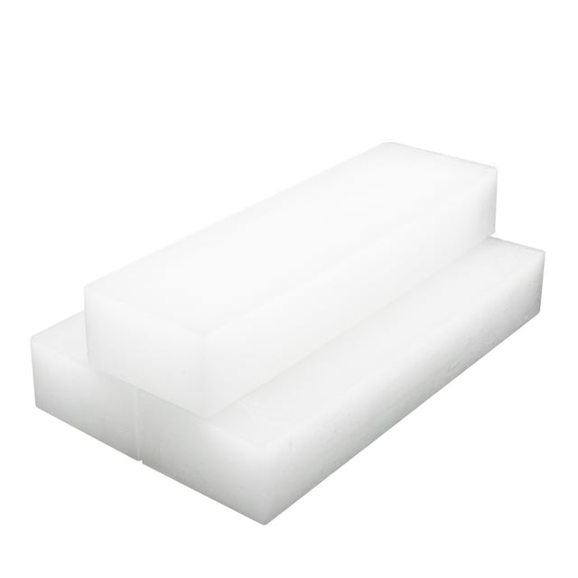 Blended Waxes, Inc. 1 lb. Block - Household Paraffin Wax for Canning ...