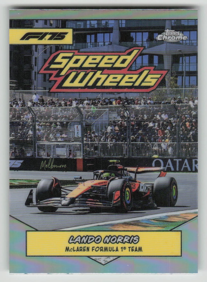 2025 Topps Chrome Formula 1 Lando Norris #75-MCL Refractor - Walmart.com