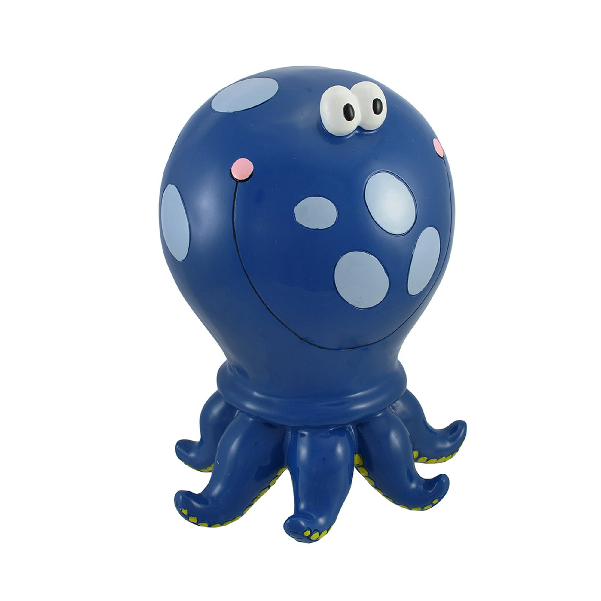 Click here for Zeckos Blue Polka Dot Octopus Children`s Coin Bank... prices