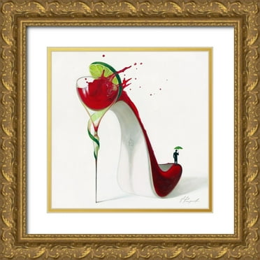 Panasenko, Inna 20x20 Gold Ornate Wood Framed with Double Matting ...