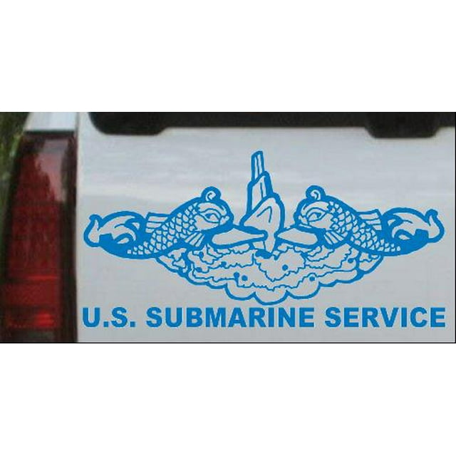 U.S. SUBMARINE SERVICE Car or Truck Window Decal Sticker - Walmart.com