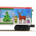 MTH RAILKING 2025 CHRISTMAS SANTA CLAUS BOXCAR #2025 O GAUGE TRAIN CAR ...