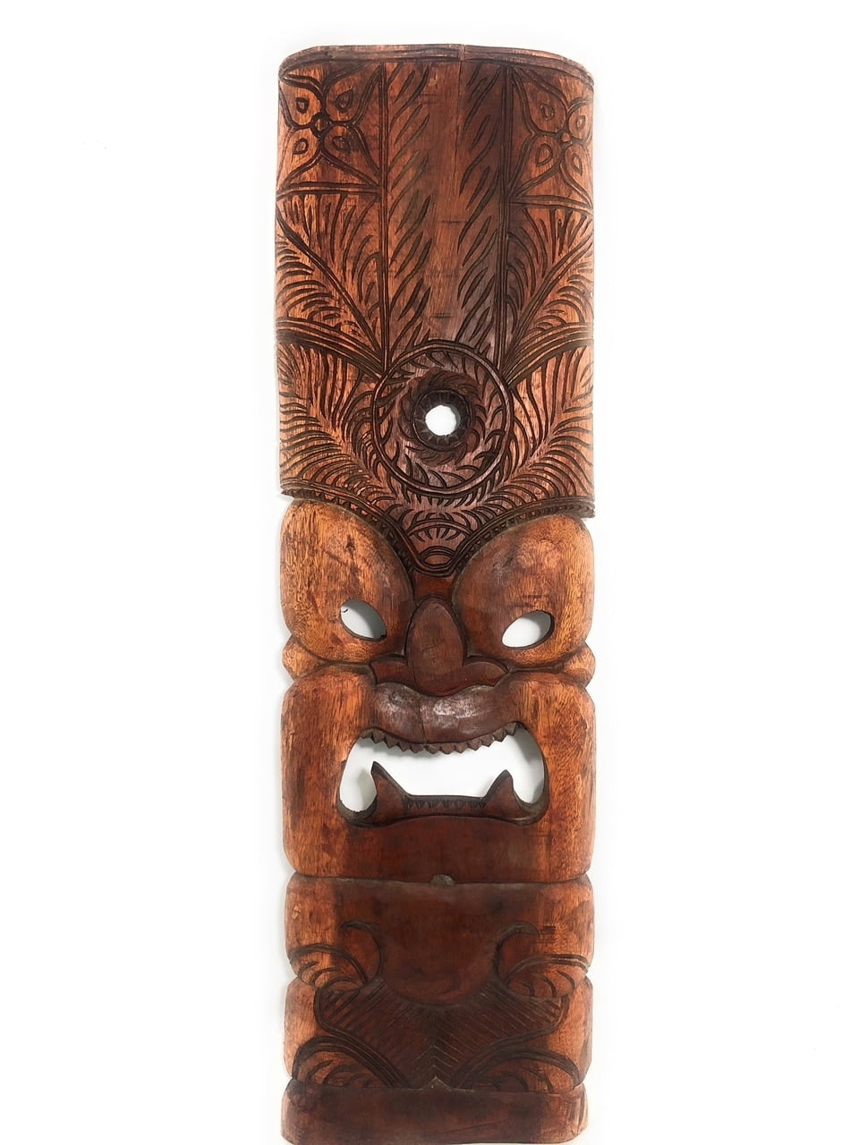 Premium Kane Tiki Mask 36" - Brown Monkeypod Hand Carved | #rti200690s ...