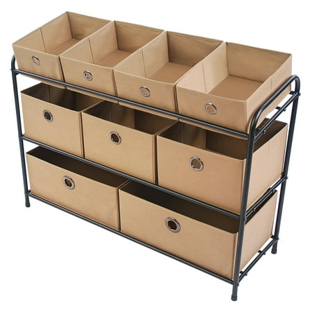Bintopia 3 Tier Storage Bin Closet Organizer - Walmart.com
