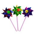 TABLZONE 20 Pcs Multicolor Plastic Pinwheels Windmill Toys for Kids ...