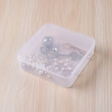 Clear Plastic Containers Small Storage 5 Pcs Square Jewel Cases ...