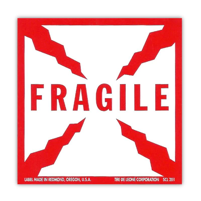 Fragile Labels 2-1/2 Fragile Labels 2-1/2