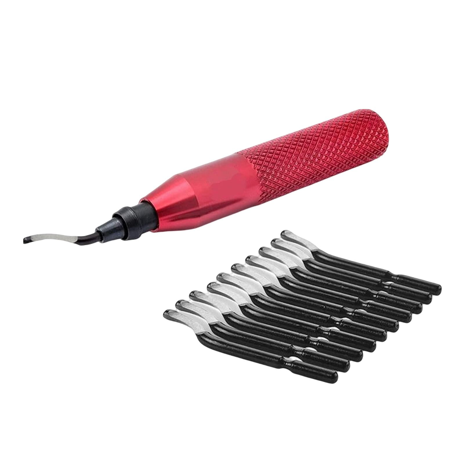 Kit de herramientas de desbarbado de desbarbado BS1010, eje de impresión 3d, limpieza de bordes ...