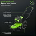 "Greenworks 60V Pro 22"" Cordless Lawn Weed Eater, Brushless Grass ...