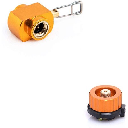 Camping Gas Stove Adaptor Split Type Furnace Converter Connector Auto ...