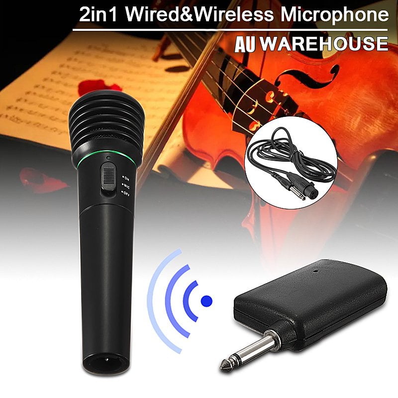 Singing Machine Unidirectional Dynamic Karaoke Handheld Microphone ...