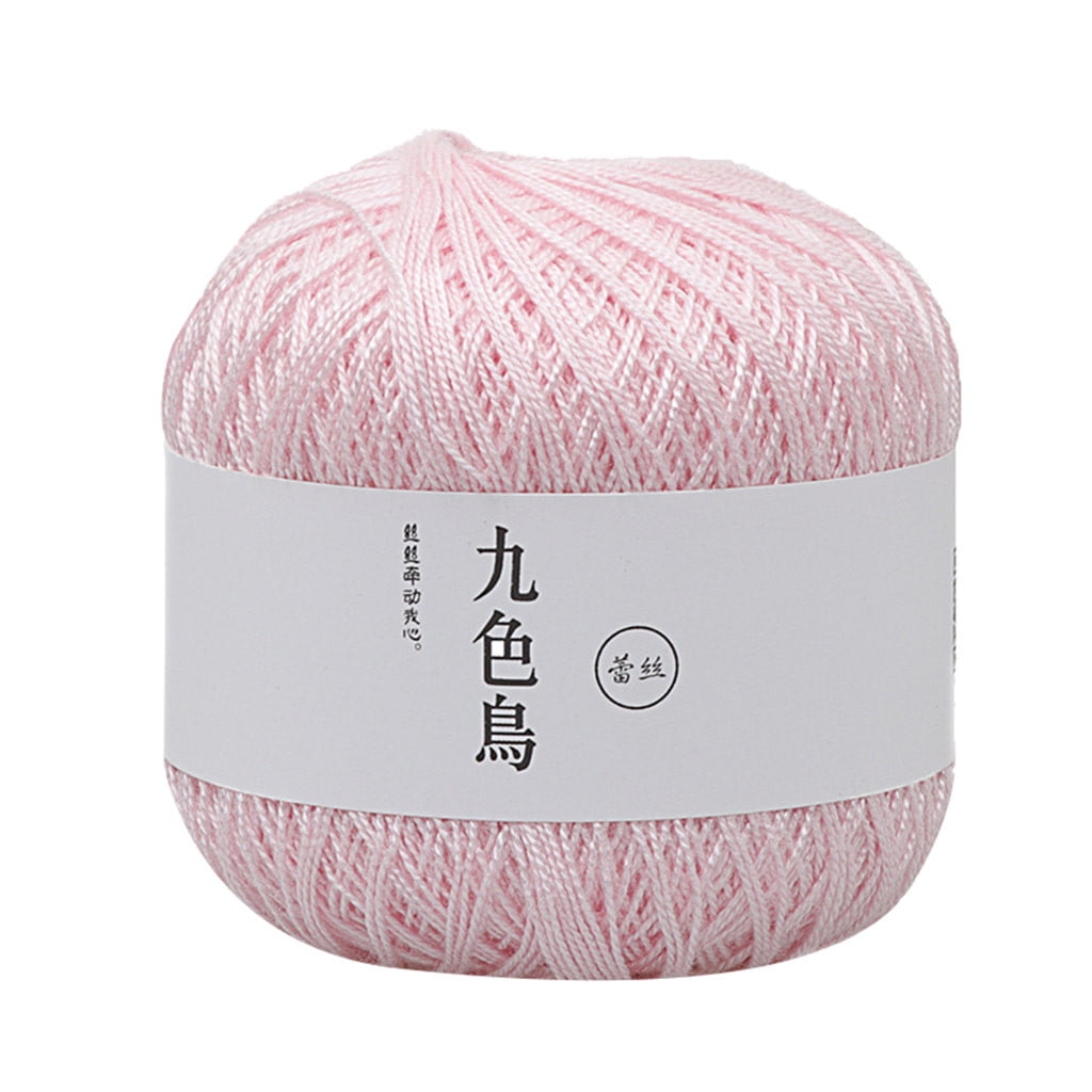 Giftesty Lace Thread Diy Woven Cotton Fine Cotton Thread Crochet Yarn ...