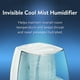Equate 1.1 Gallon 250 Sq ft Invisible Cool Mist Humidifier, White ...