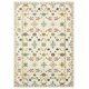 Lr Home Gala Transitional Floral Elegant Border Cream Multi Indoor Area ...