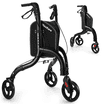 Agrish Aluminum Narrow Mobility Walker with Adjustable Width & Height ...