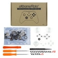 eXtremeRate White Multi-Colors Buttons 7 Colors 9 Modes DTF LED Kit for ...